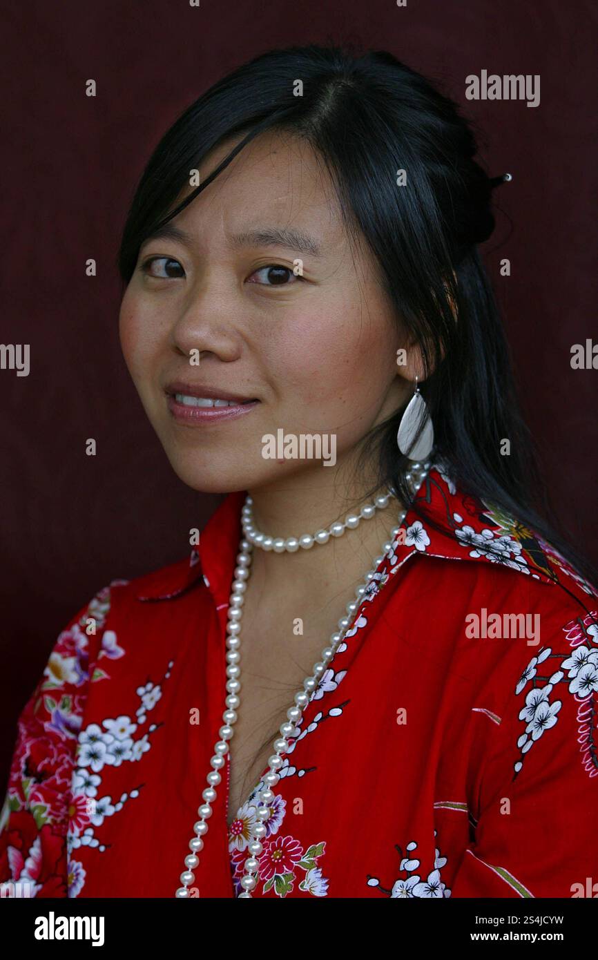 Acclaimed young Chinese writer Xiaolu Guo, pictured at the Edinburgh ...
