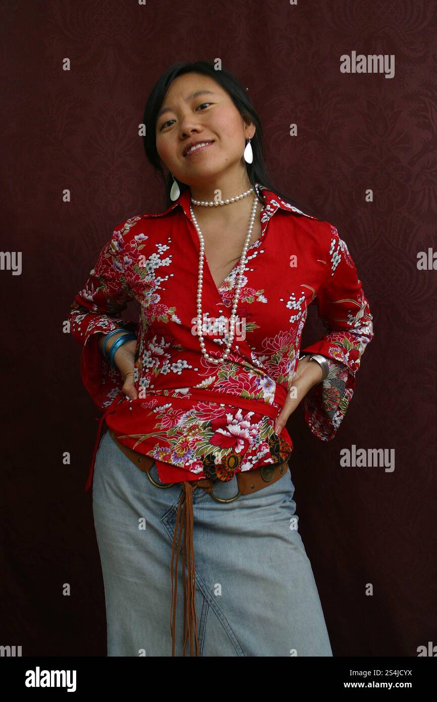 Acclaimed young Chinese writer Xiaolu Guo, pictured at the Edinburgh ...