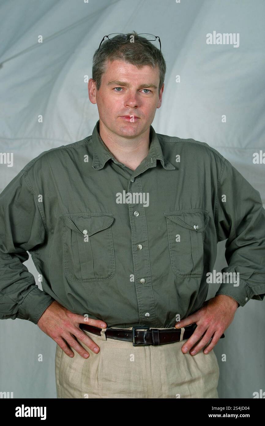 British author Mark Haddon, pictured at the Edinburgh International ...