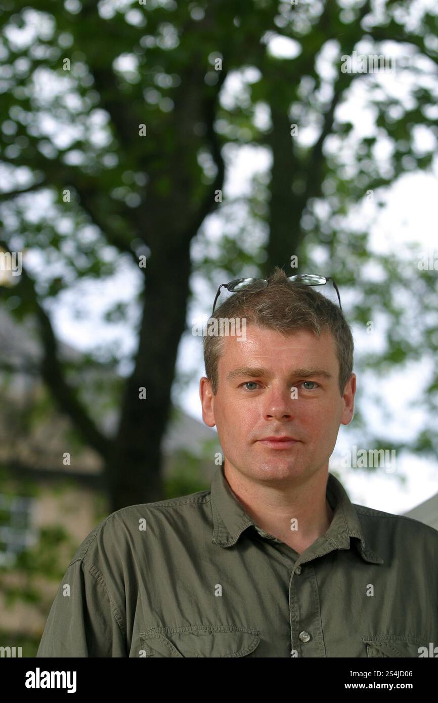 British author Mark Haddon, pictured at the Edinburgh International ...