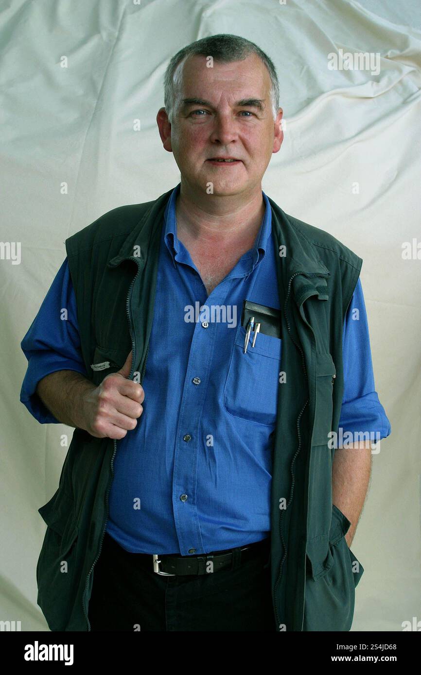 Acclaimed Scottish science fiction writer Ken MacLeod, pictured at the ...