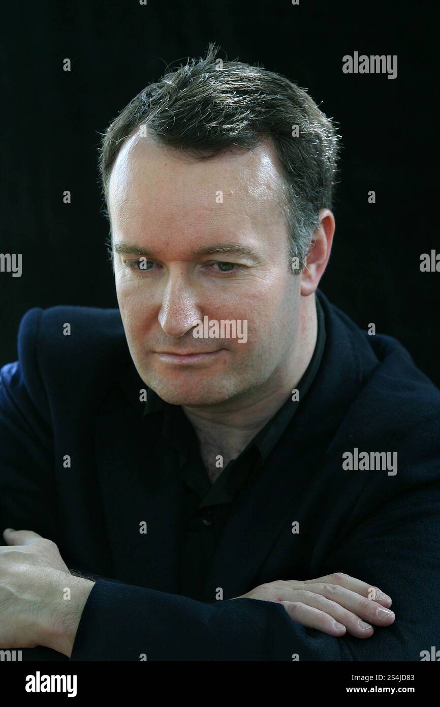British novelist, critic and commentator Andrew O'Hagan, pictured at ...