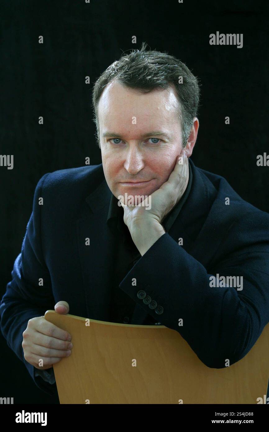 British novelist, critic and commentator Andrew O'Hagan, pictured at ...