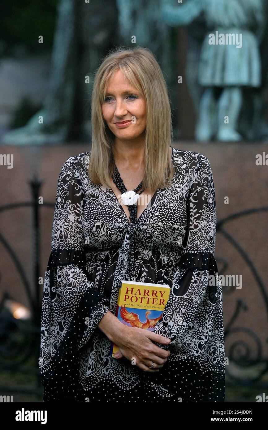 Best-selling British author and creator of the Harry Potter series of ...