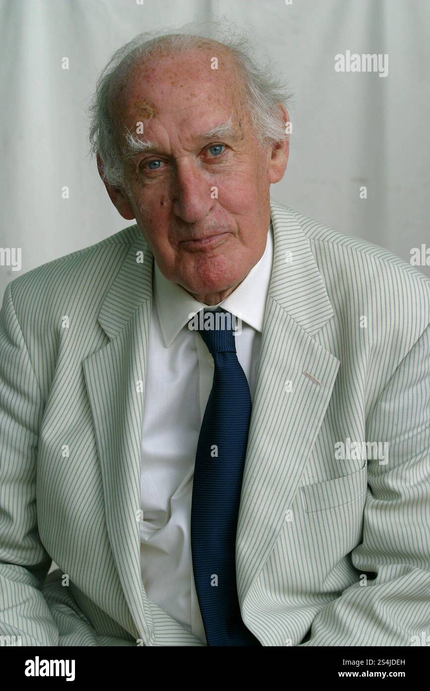 Distinguished British commentator and writer, Anthony Sampson, pictured ...