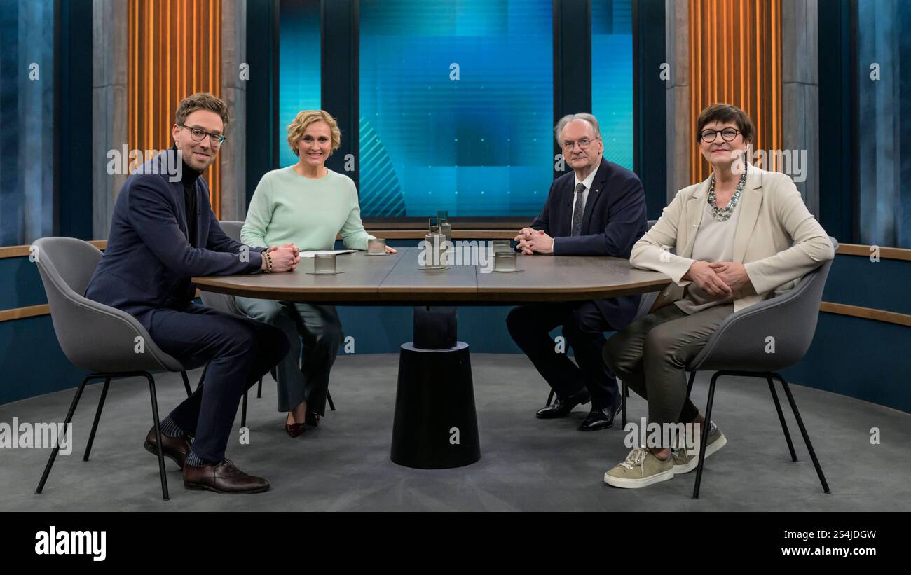 GER, Berlin, Studio, zu Gast bei - Caren Miosga, Polittalk, TV, Format ...