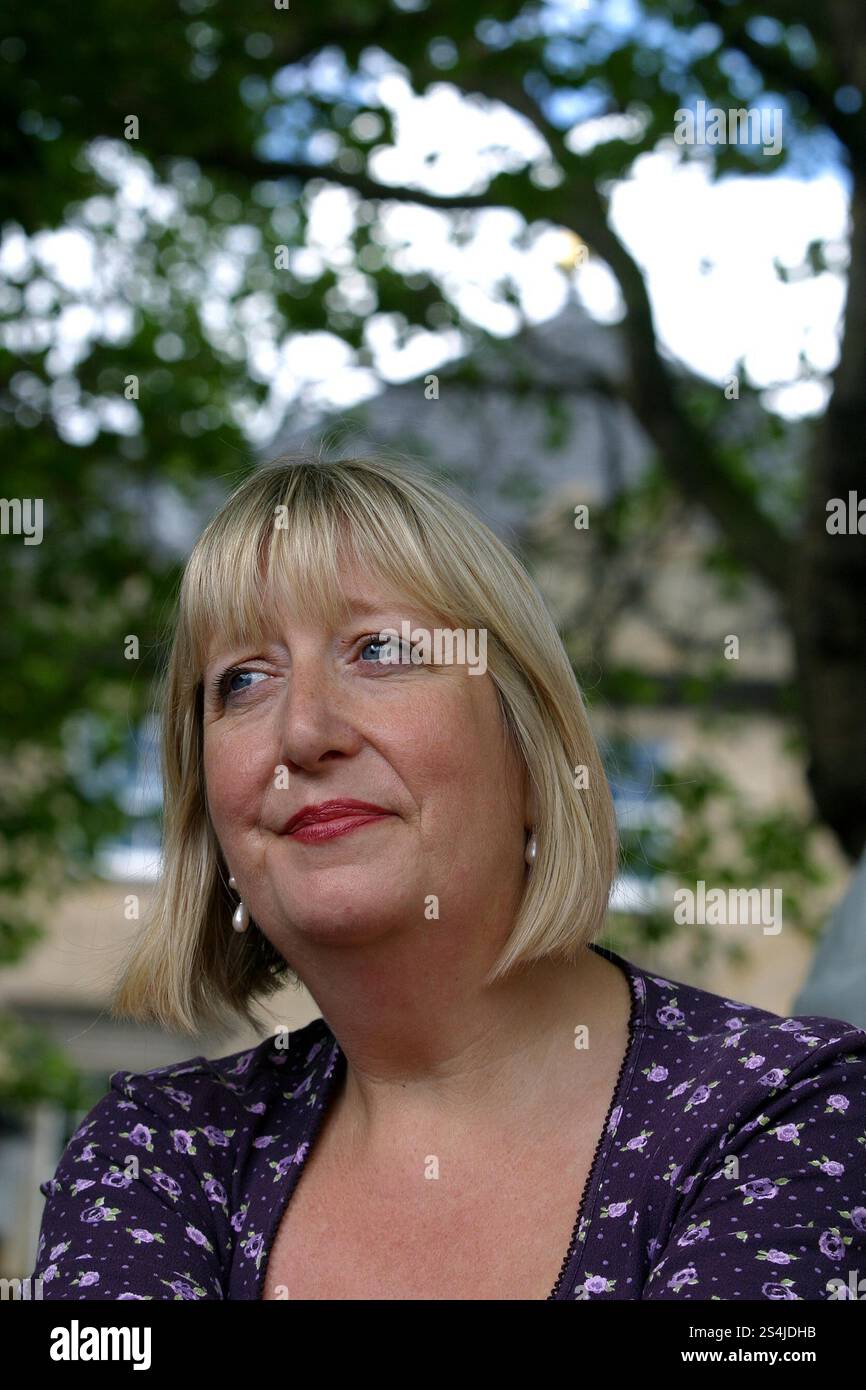 The author of the surprise bestseller of 2004, Lynne Truss, pictured at the Edinburgh ...
