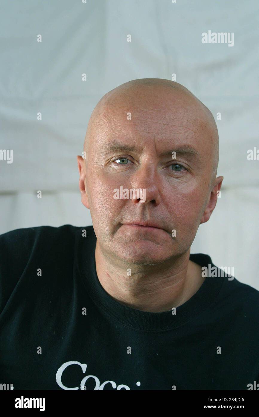 Controversial Scottish author Irvine Welsh, pictured at the Edinburgh ...
