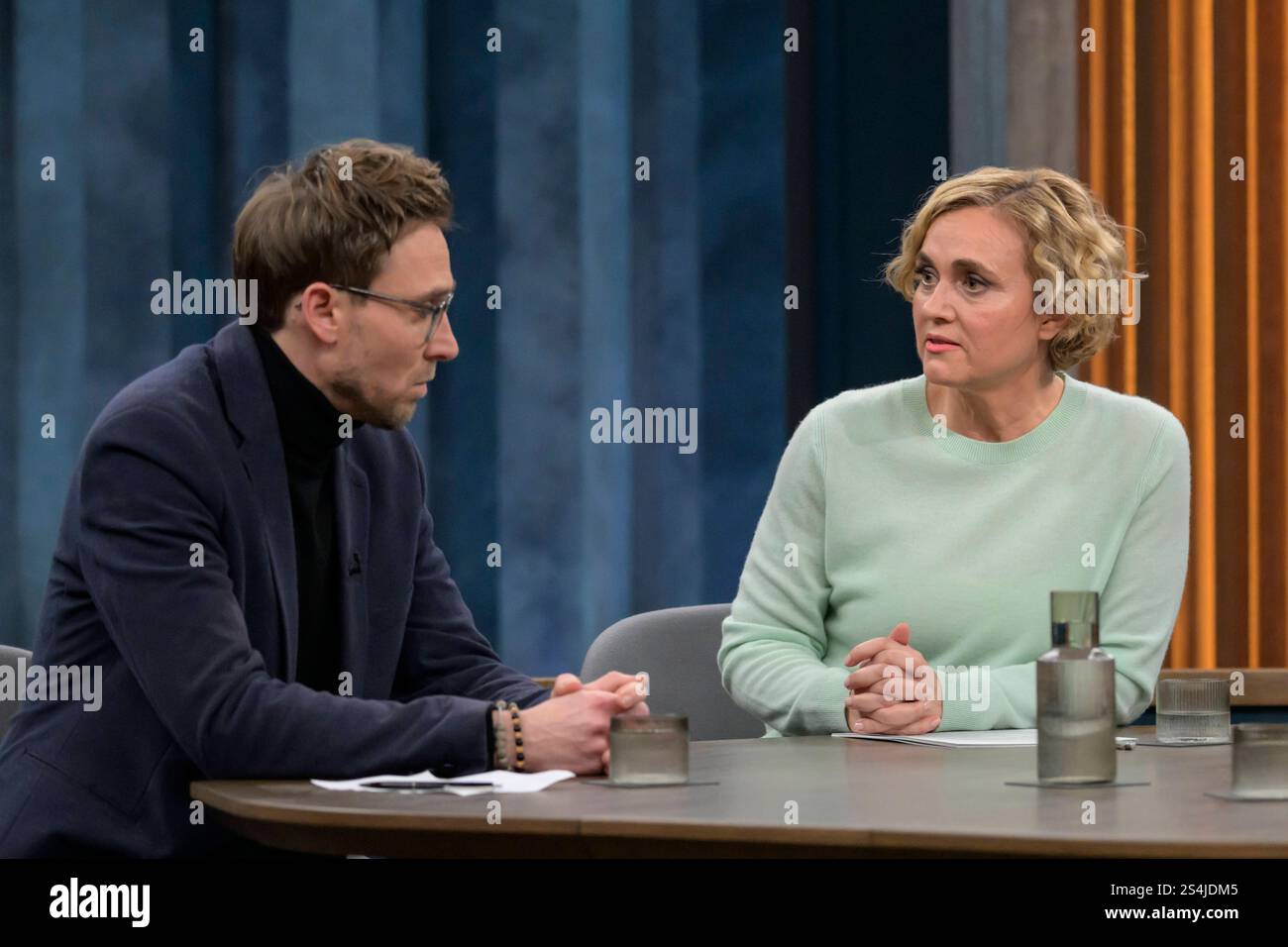 GER, Berlin, Studio, zu Gast bei - Caren Miosga, Polittalk, TV, Format ...