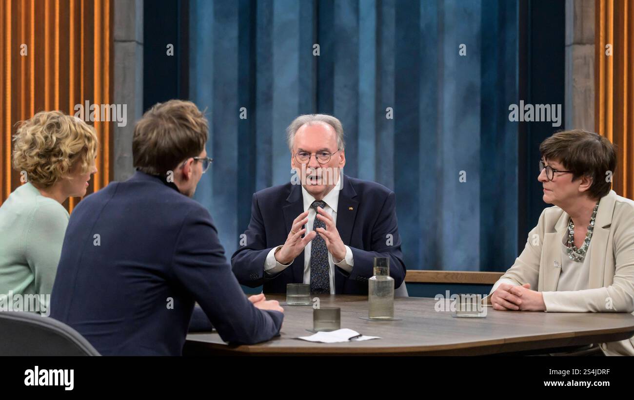 GER, Berlin, Studio, zu Gast bei - Caren Miosga, Polittalk, TV, Format ...