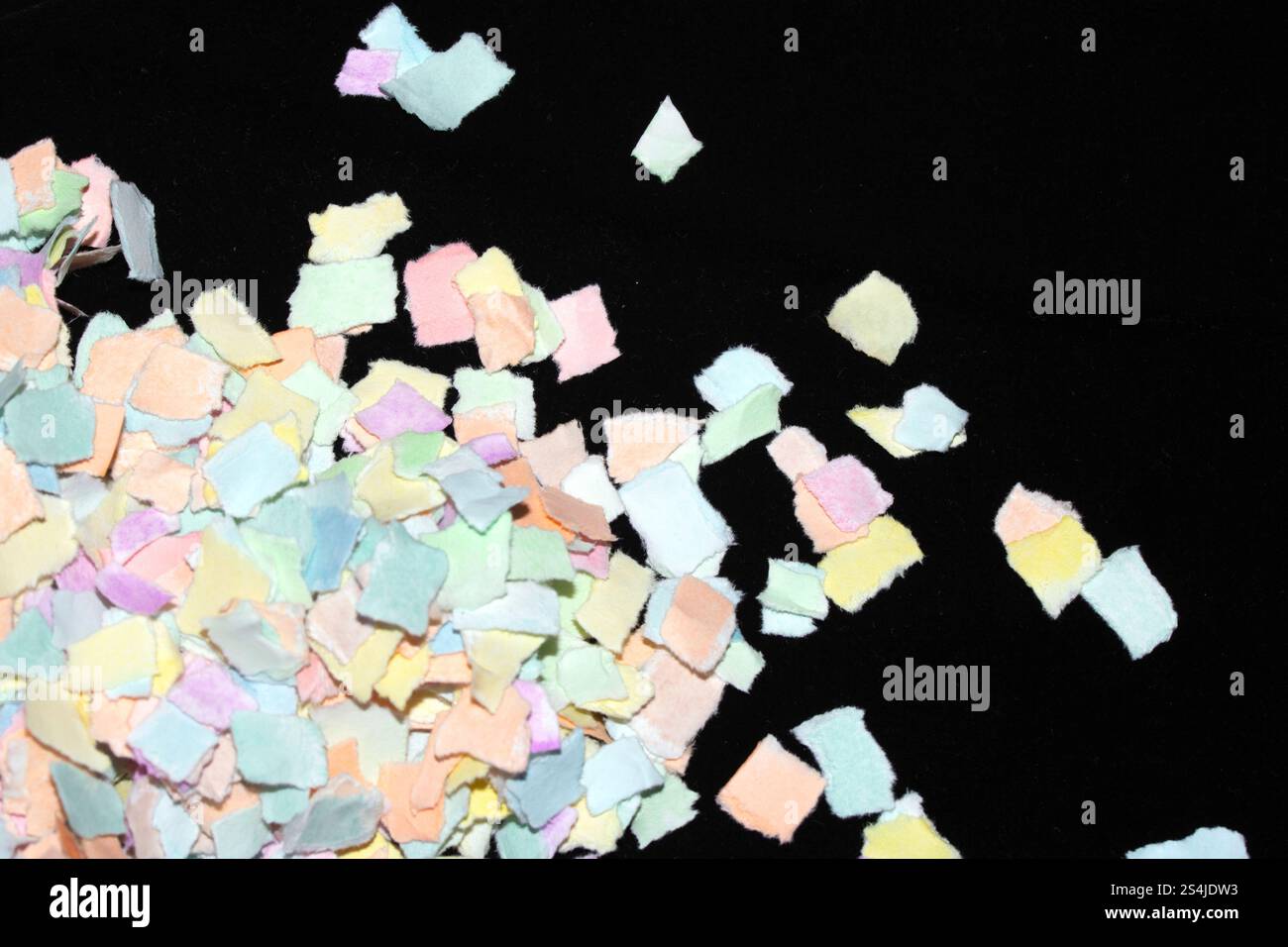 Torn Paper Layers Confetti Colour Delicate Abstract Gentle Texture ...