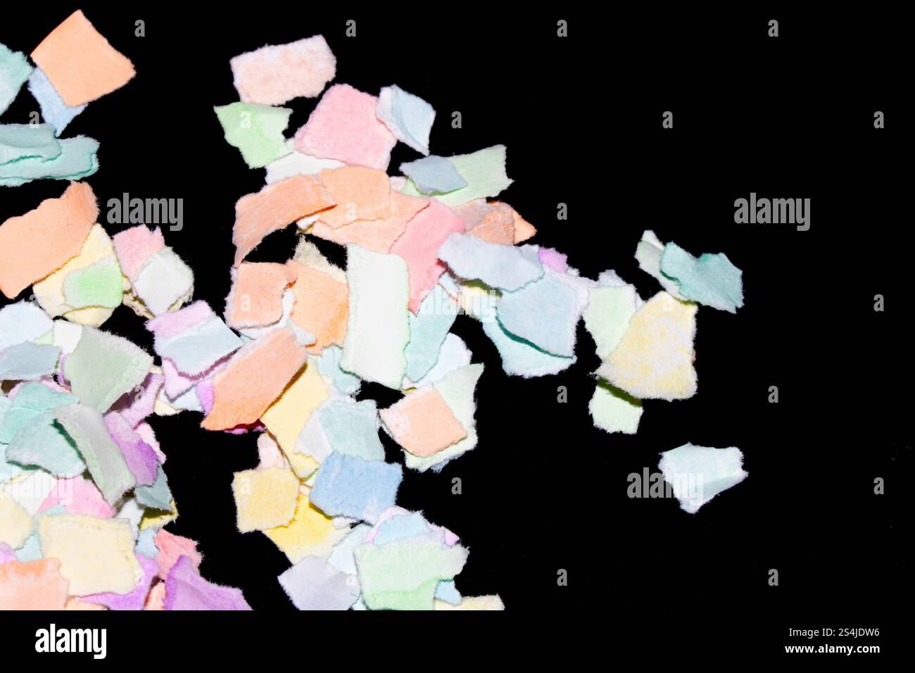 Torn Paper Layers Confetti Colour Delicate Abstract Gentle Texture ...