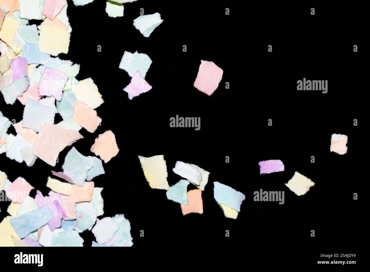 Torn Paper Layers Confetti Colour Delicate Abstract Gentle Texture ...