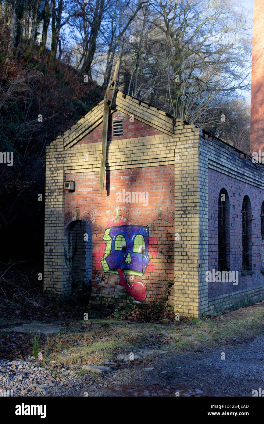 Crumlin Navigation, an historic Welsh colliery site, in full production ...