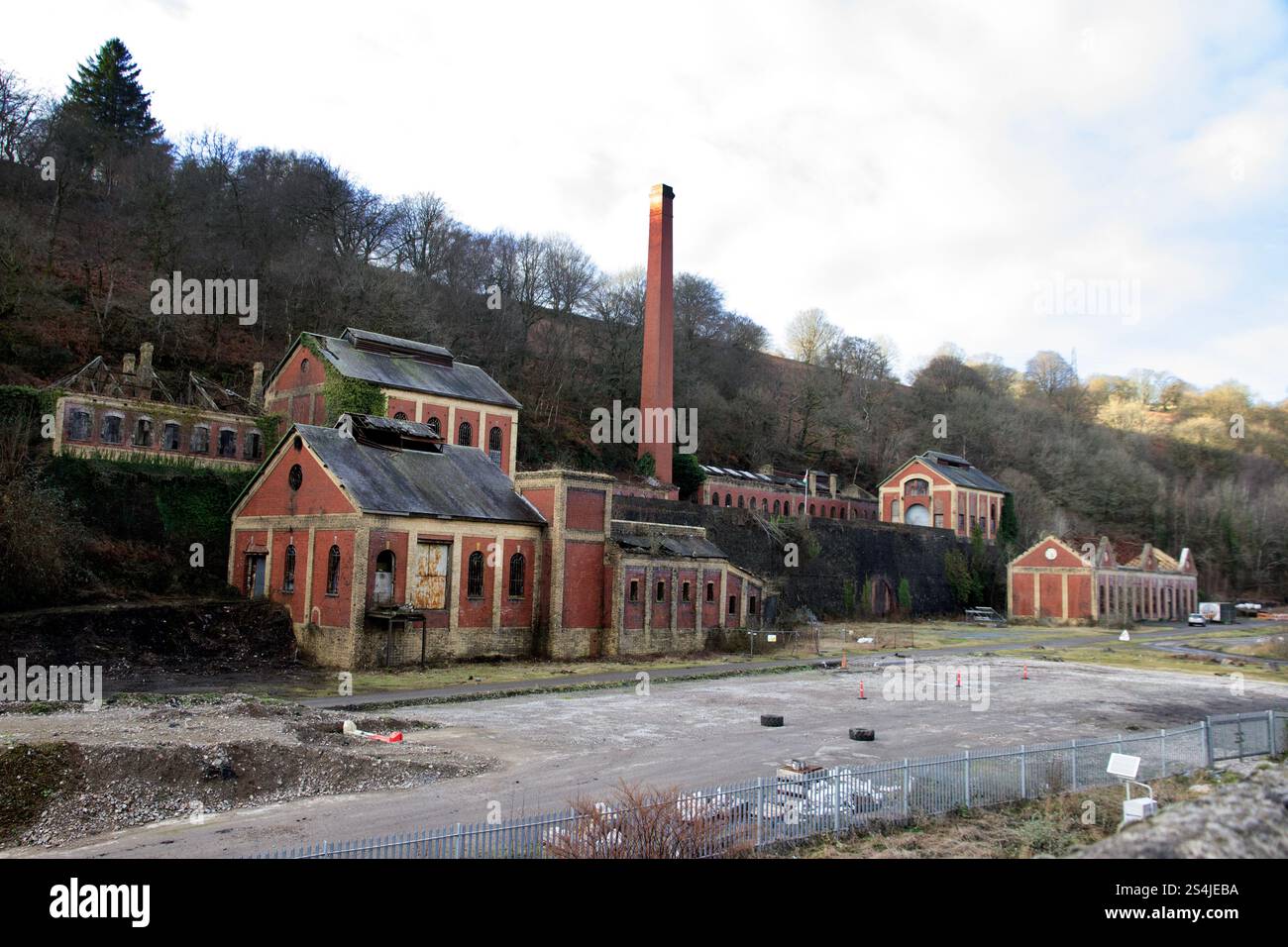 Crumlin Navigation, an historic Welsh colliery site, in full production ...