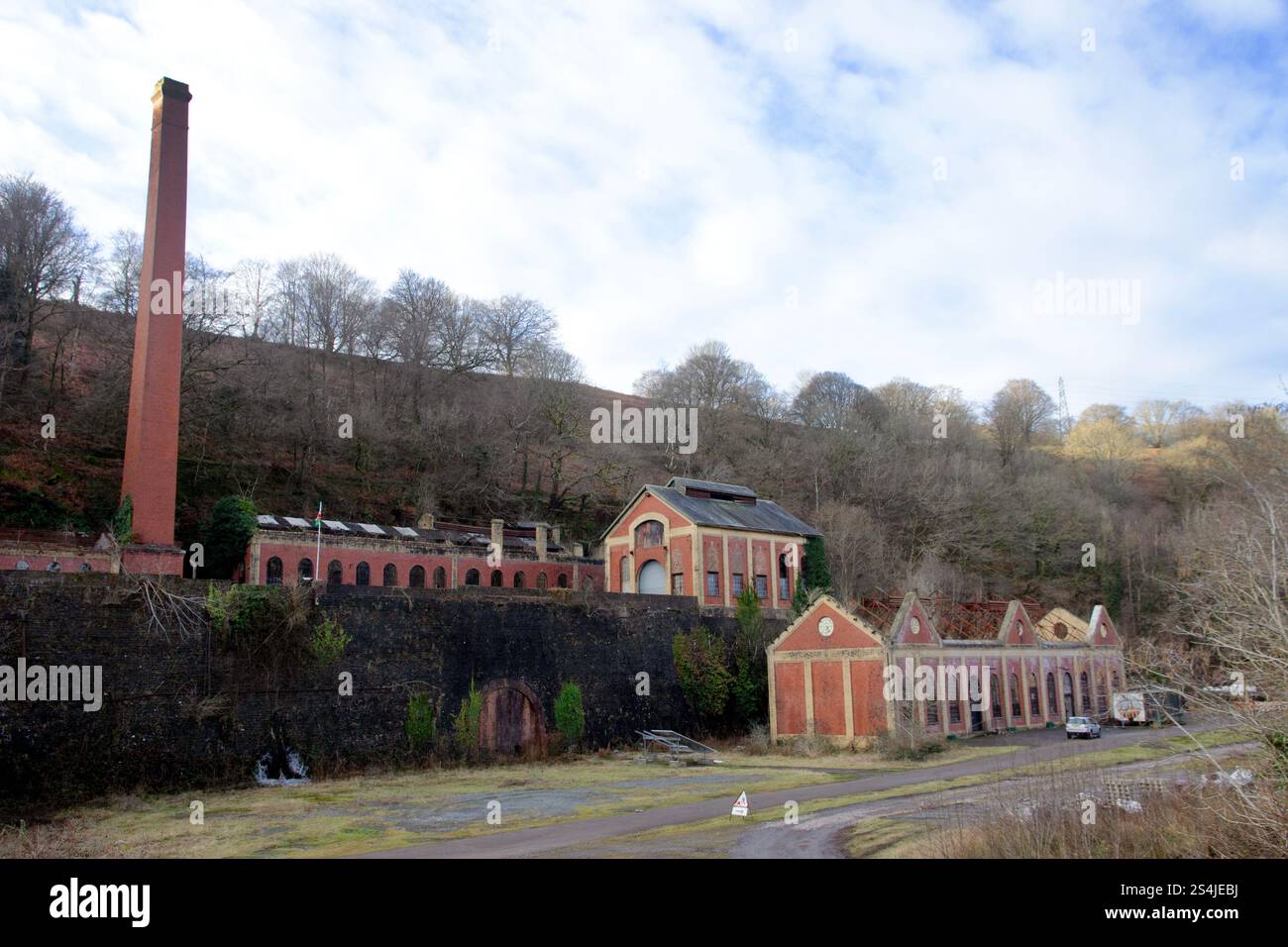 Crumlin Navigation, an historic Welsh colliery site, in full production ...