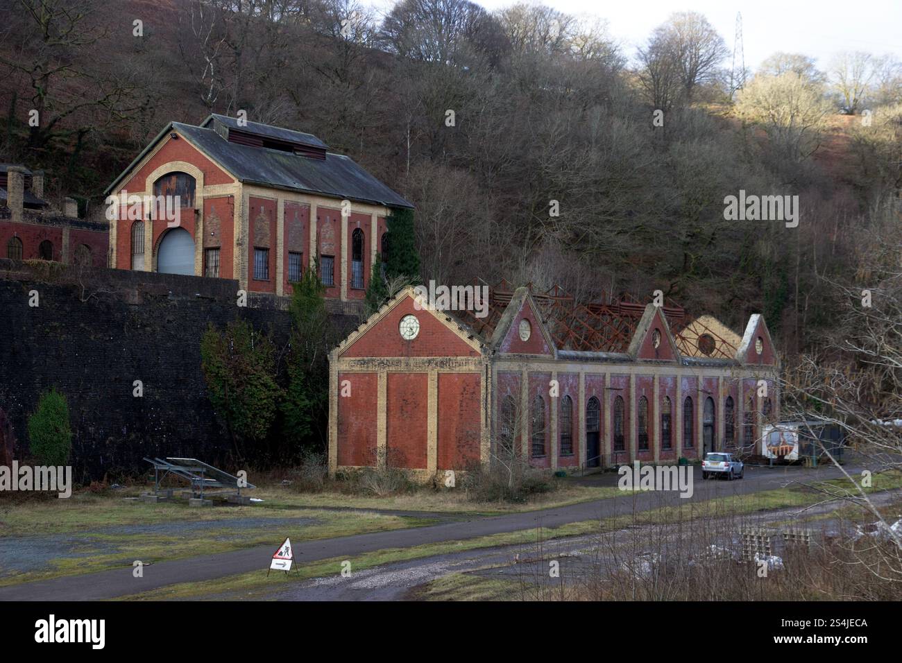 Crumlin Navigation, an historic Welsh colliery site, in full production ...