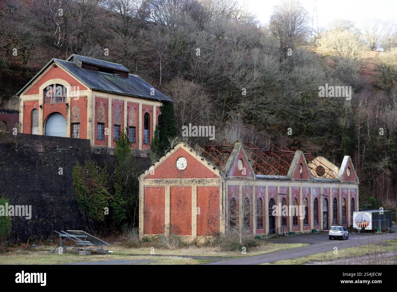 Crumlin Navigation, an historic Welsh colliery site, in full production ...