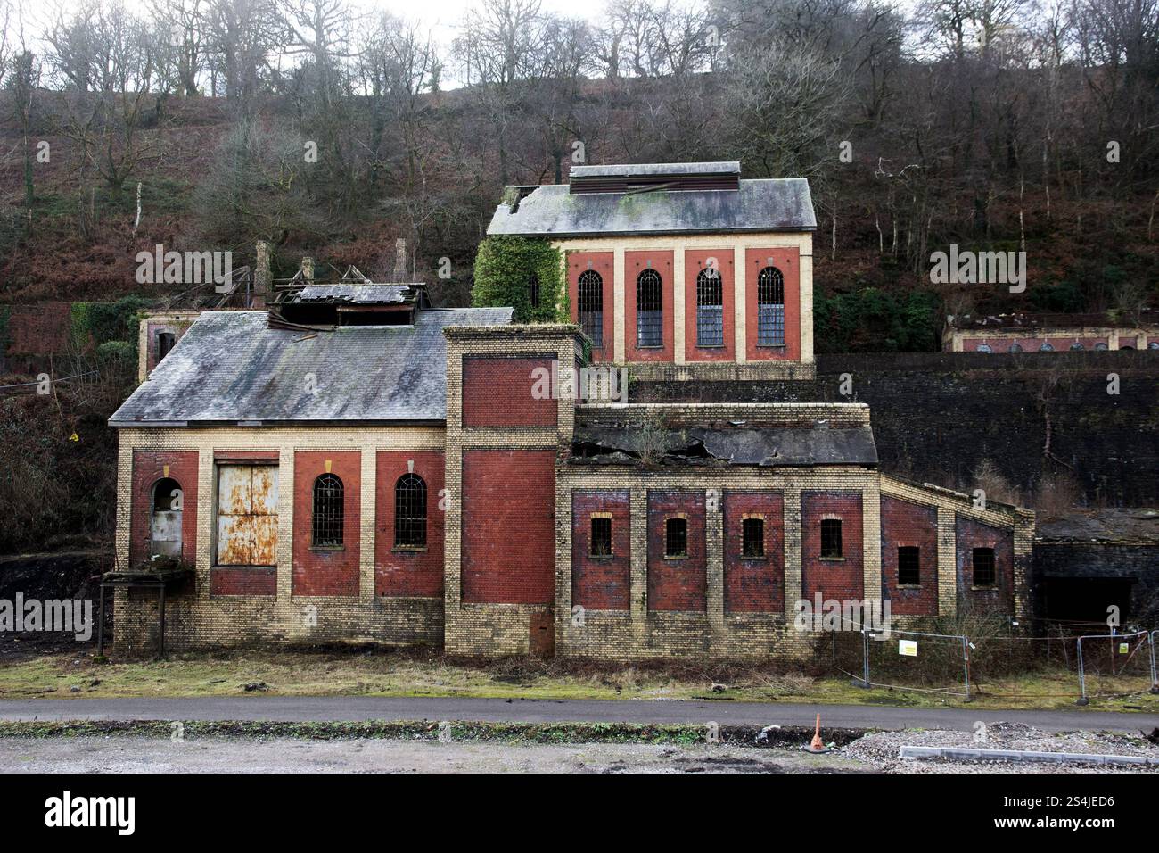 Crumlin Navigation, an historic Welsh colliery site, in full production ...