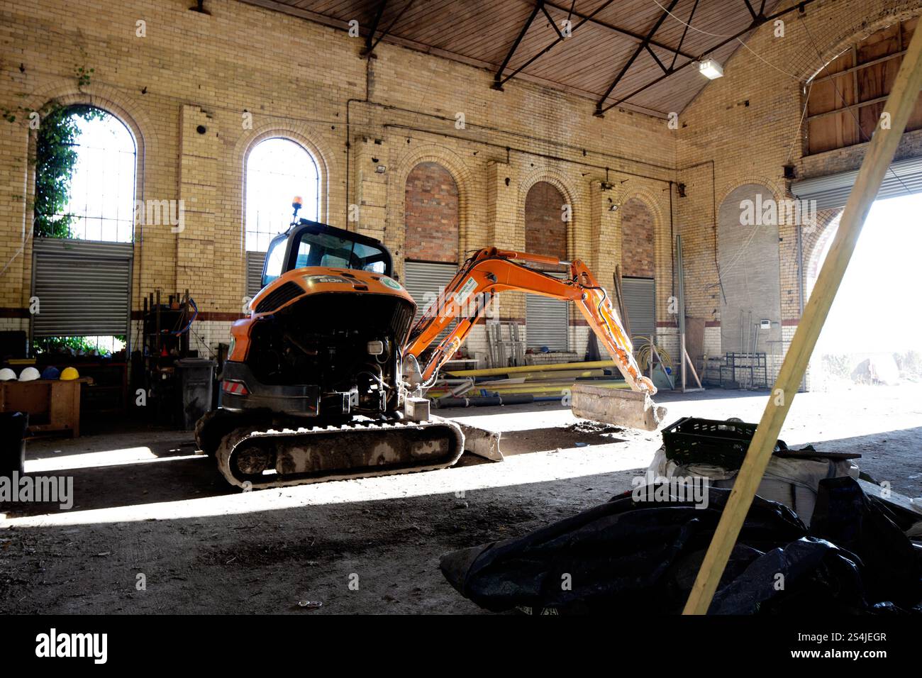 Crumlin Navigation, an historic Welsh colliery site, in full production ...
