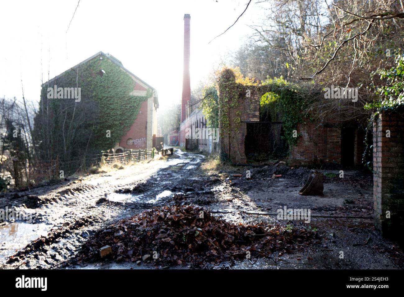 Crumlin Navigation, an historic Welsh colliery site, in full production ...