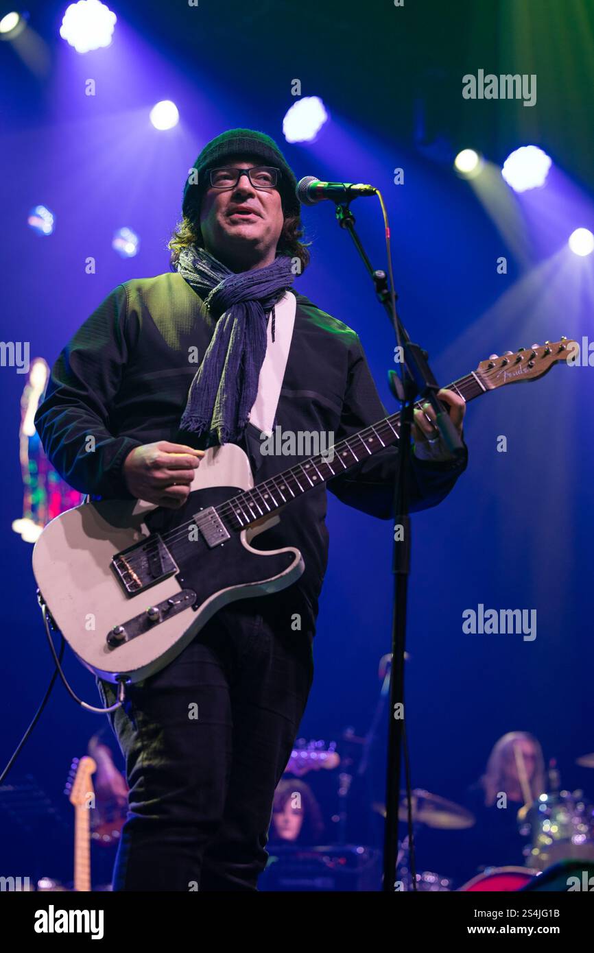 Madison, USA. 11th Jan, 2025. Jon Auer during The Freezing Man Festival ...