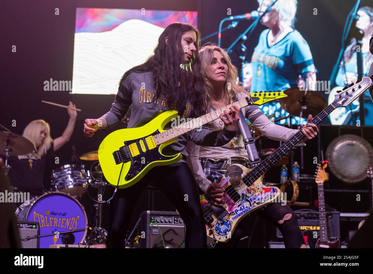 Madison, USA. 11th Jan, 2025. Nili Brosh and Gail Greenwood during The ...