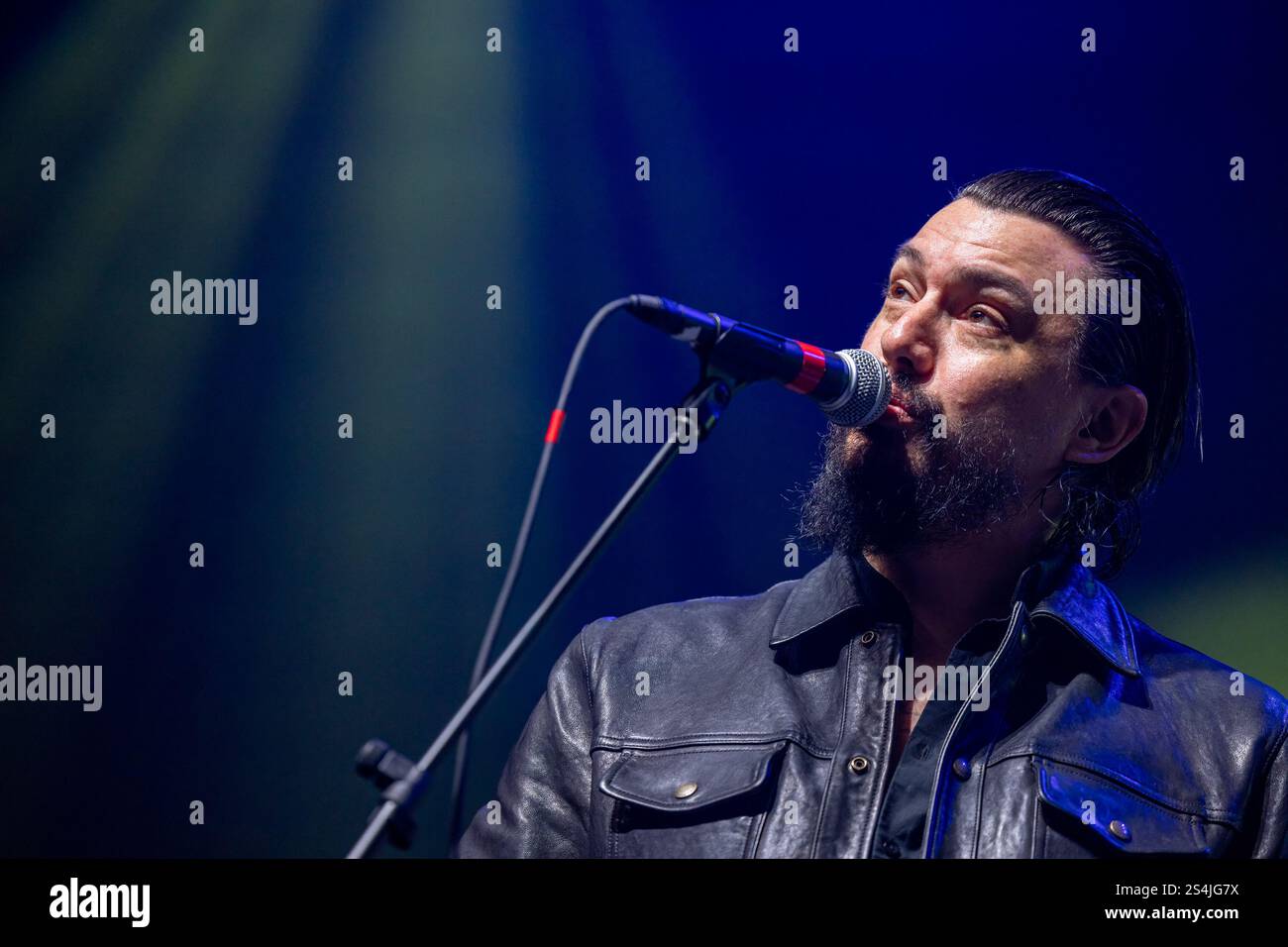 Madison, USA. 11th Jan, 2025. Cory Chisel during The Freezing Man ...