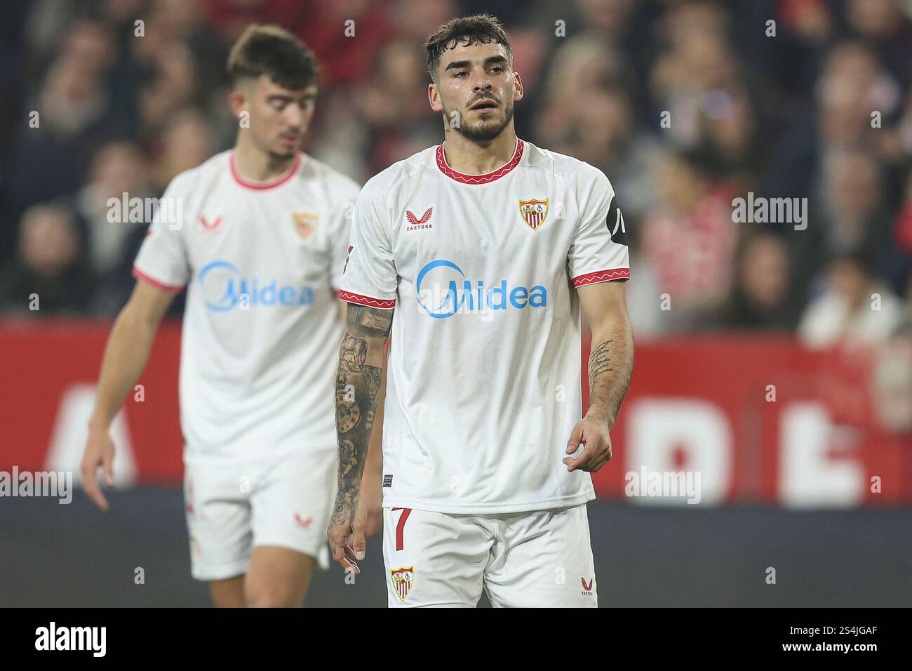 Sevilla, Spain. 11th Jan, 2025. Isaac Romero of Sevilla FC during the ...