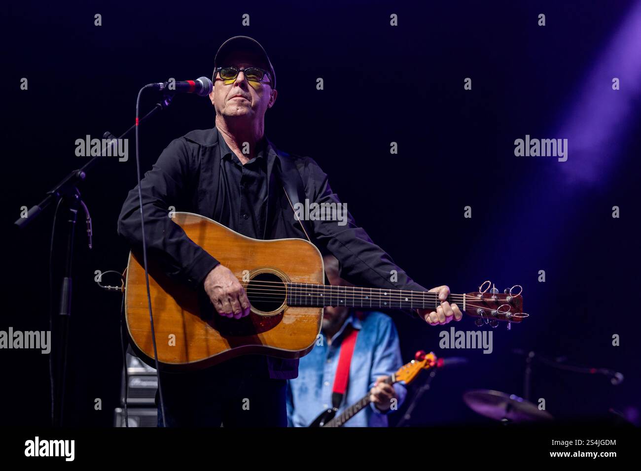 Madison, USA. 11th Jan, 2025. Freedy Johnston during The Freezing Man ...