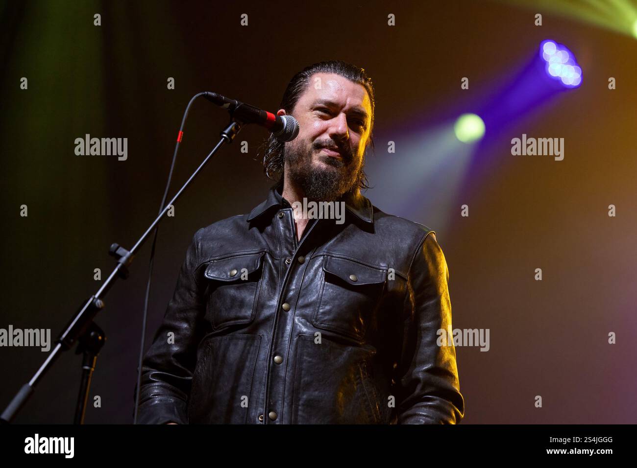 Madison, USA. 11th Jan, 2025. Cory Chisel during The Freezing Man ...