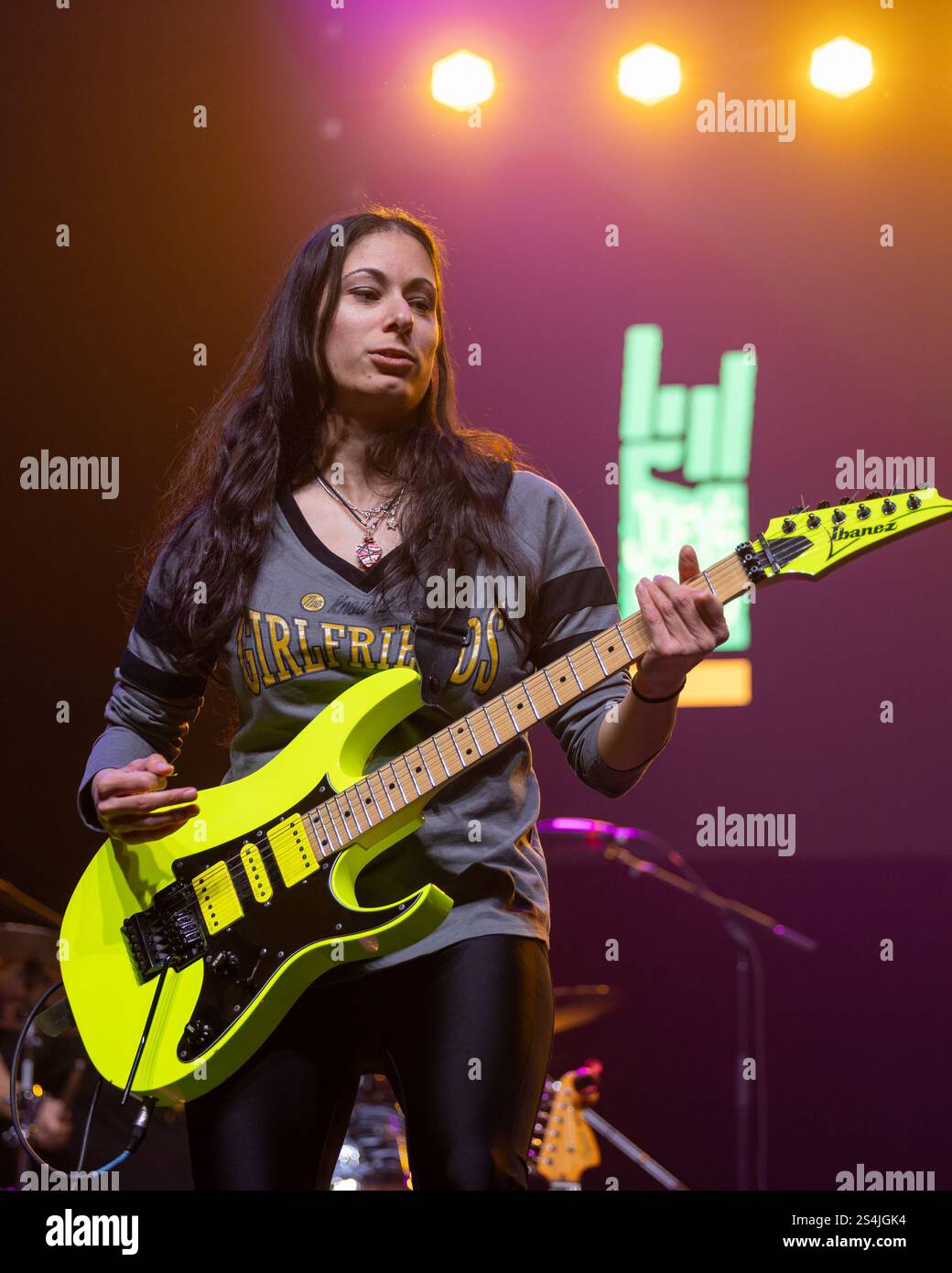 Madison, USA. 11th Jan, 2025. Nili Brosh during The Freezing Man ...