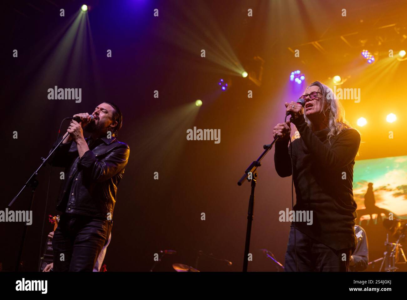 Madison, USA. 11th Jan, 2025. Cory Chisell and John Cowsill during The ...