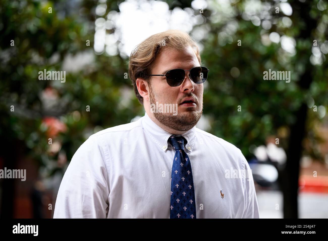 Sydney, Australia. 13th Jan, 2025. William Gulson arrives at the ...