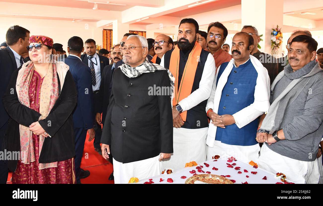 Patna, India. 12th Jan, 2025. DARBHANGA, INDIA - JANUARY 11: Bihar ...