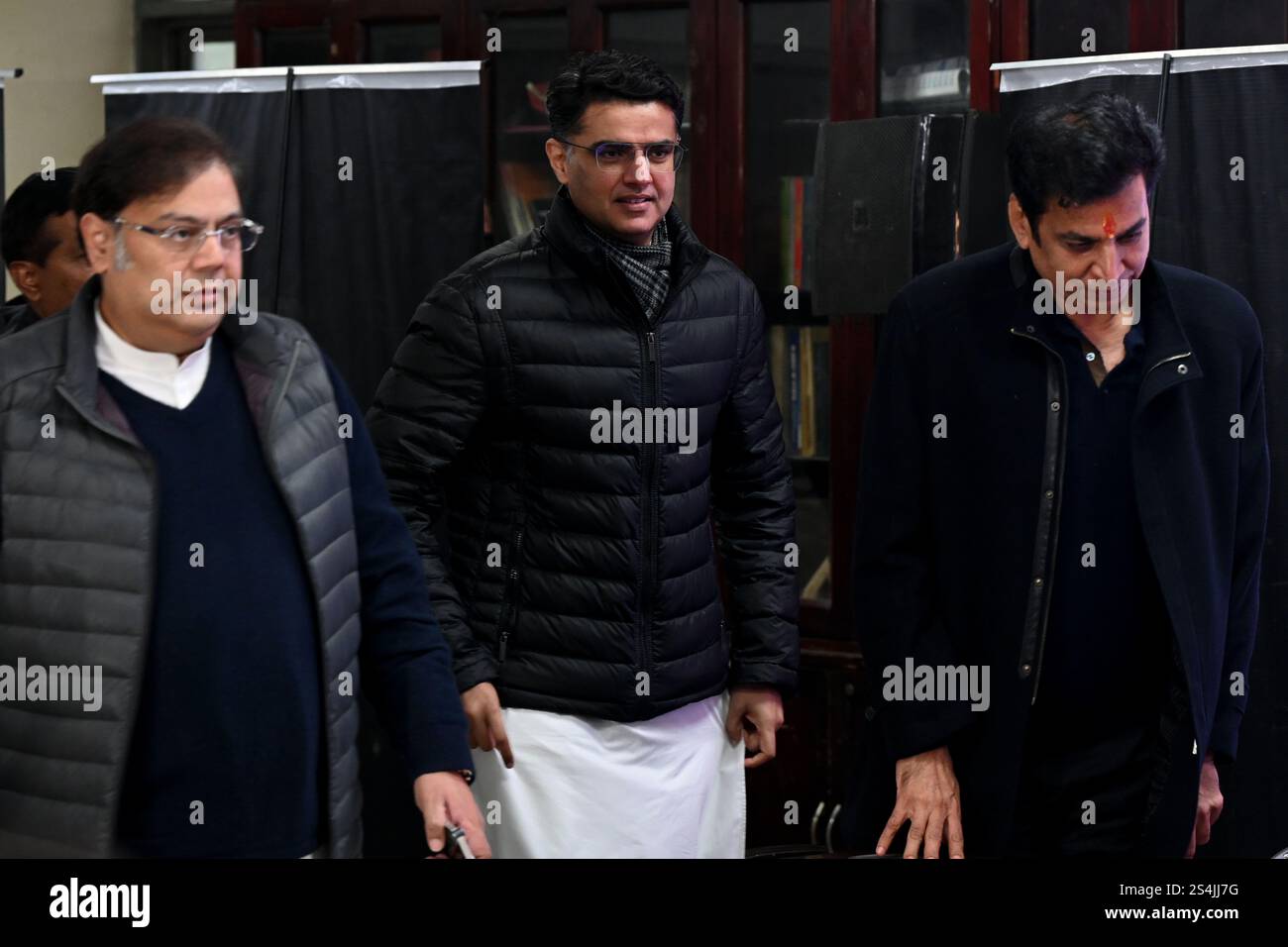 NEW DELHI, INDIA - JANUARY 12: Congress leader Sachin Pilot and Delhi ...
