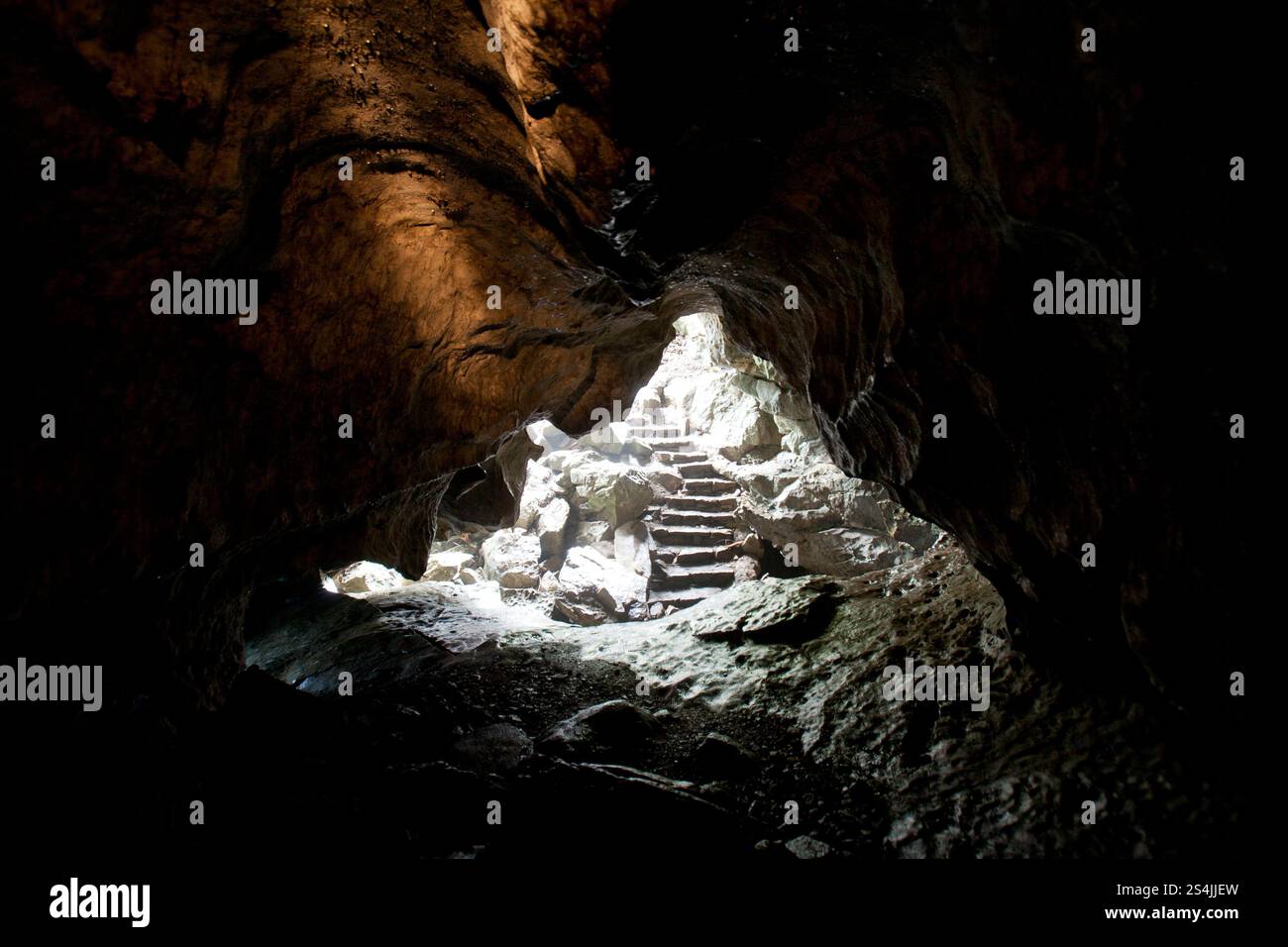 Inside Upana Caves Stock Photo - Alamy