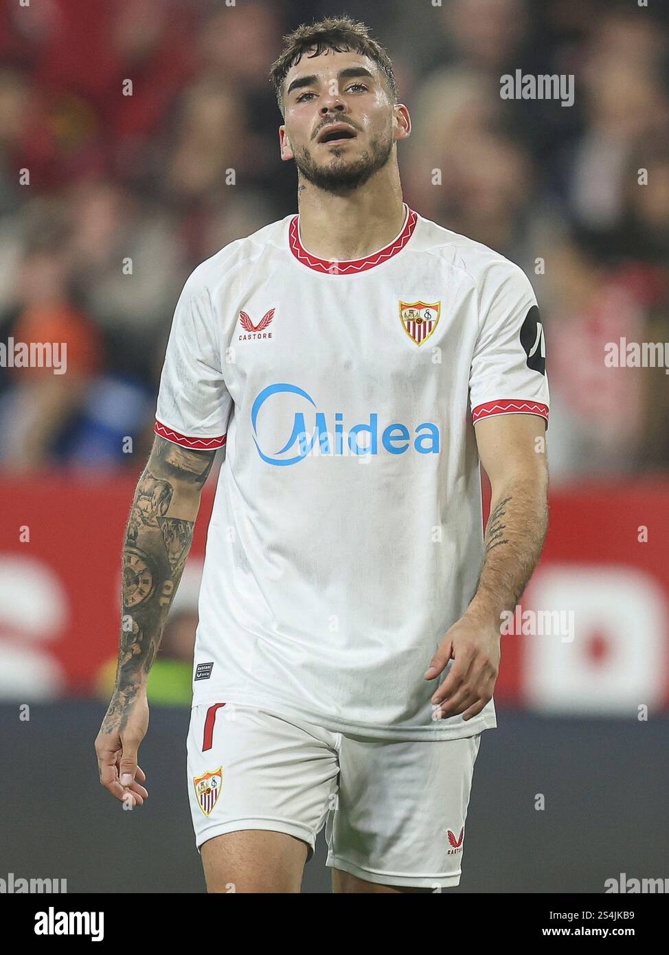 Sevilla, Spain. 11th Jan, 2025. Isaac Romero of Sevilla FC during the ...