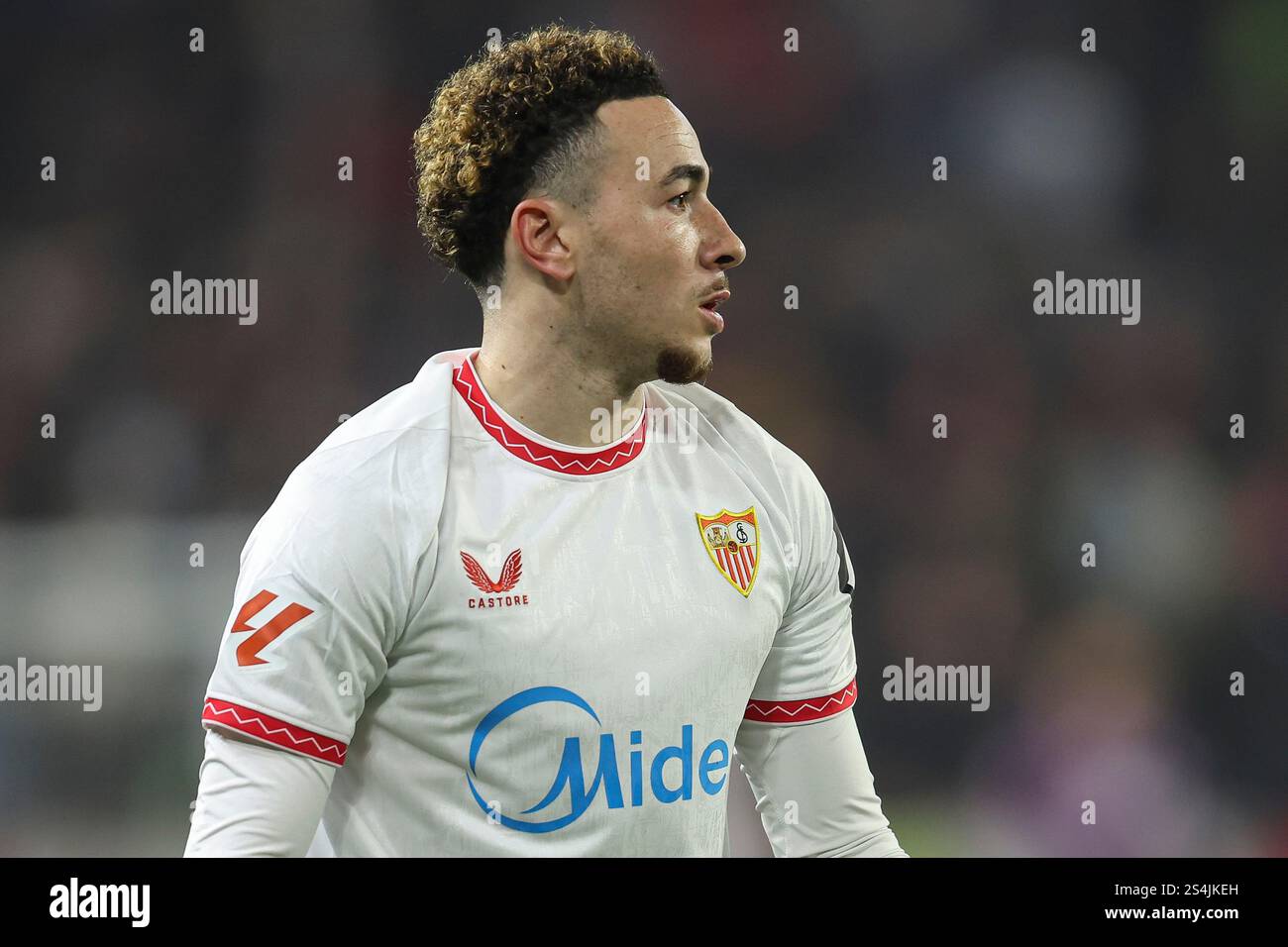 Sevilla, Spain. 11th Jan, 2025. Ruben Vargas of Sevilla FC during the La Liga match between ...
