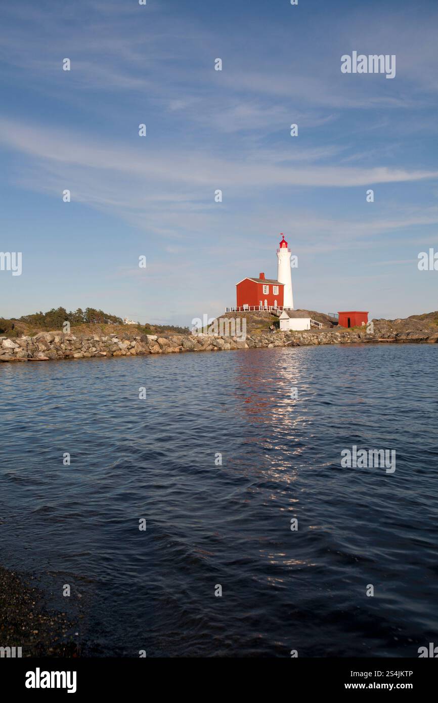 Fisguard lighthouse at Fort Rod hill Stock Photo - Alamy