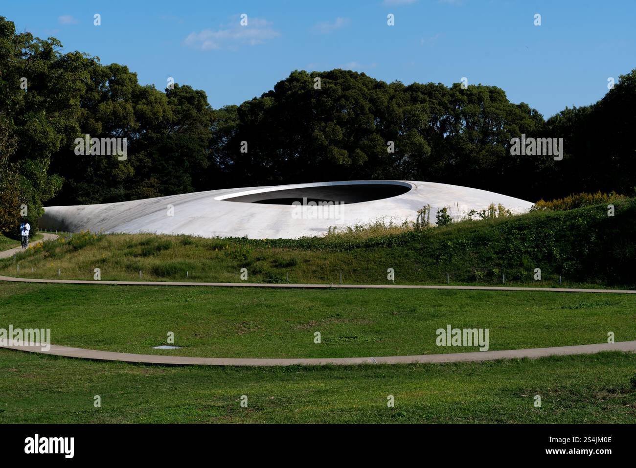 Teshima Art Museum designed by architect Ryue Nishizawa and artist Rei ...