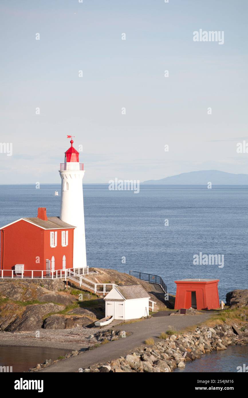 Fisguard lighthouse at Fort Rod hill Stock Photo - Alamy