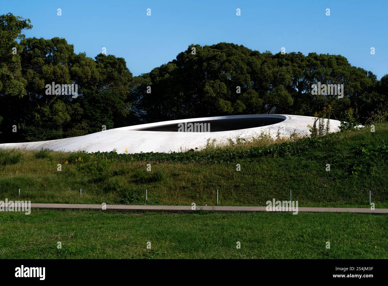 Teshima Art Museum designed by architect Ryue Nishizawa and artist Rei ...