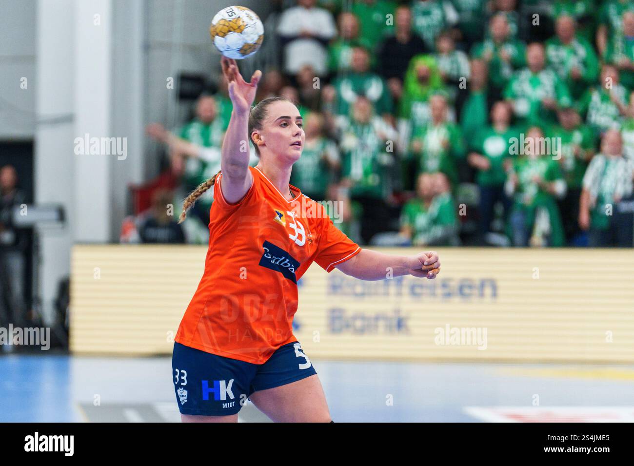 Odense, Denmark. 12th, January 2025. Thale Rushfeldt Deila (33) of ...