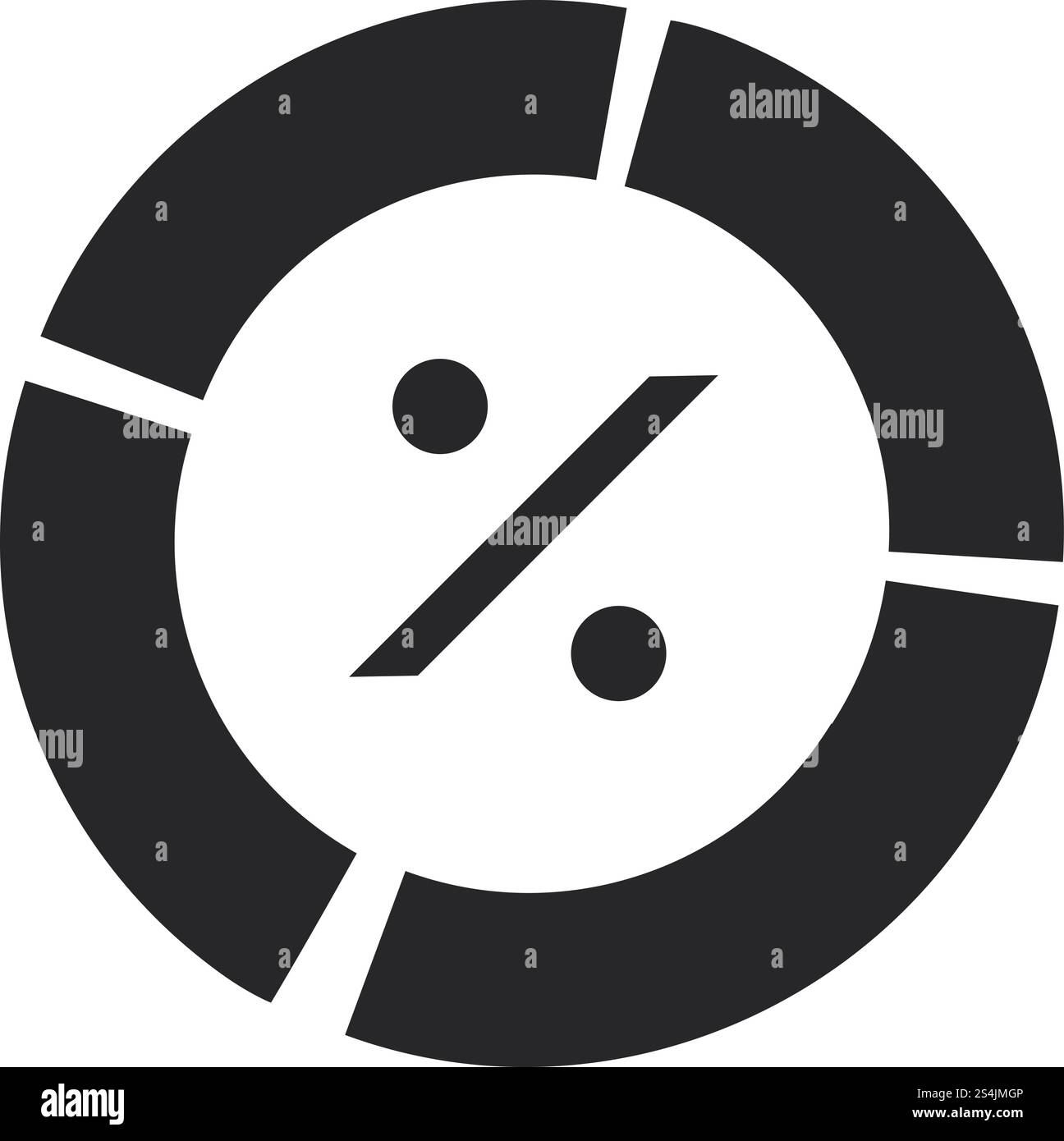Simple white circular progress bar Black and White Stock Photos ...