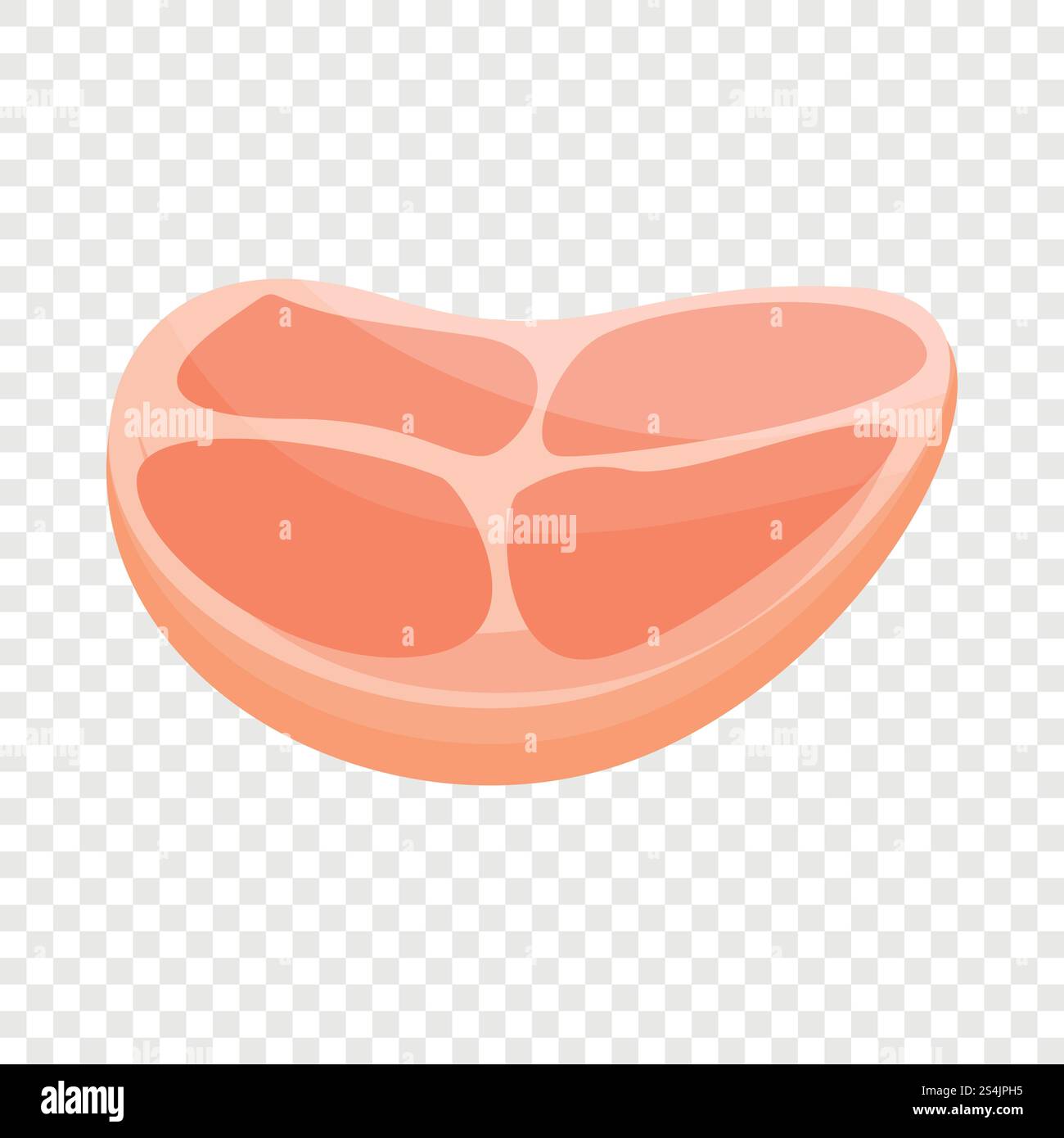 Beef steak icon. Cartoon of beef steak vector icon for web design ...