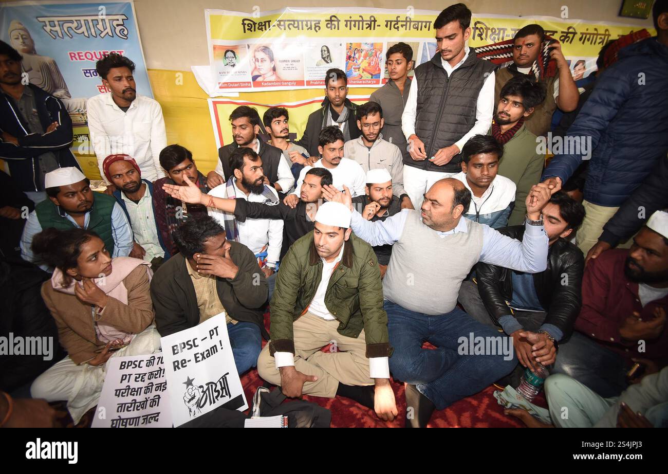 PATNA, INDIA - JANUARY 11: NSUI national president Varun Choudhary ...