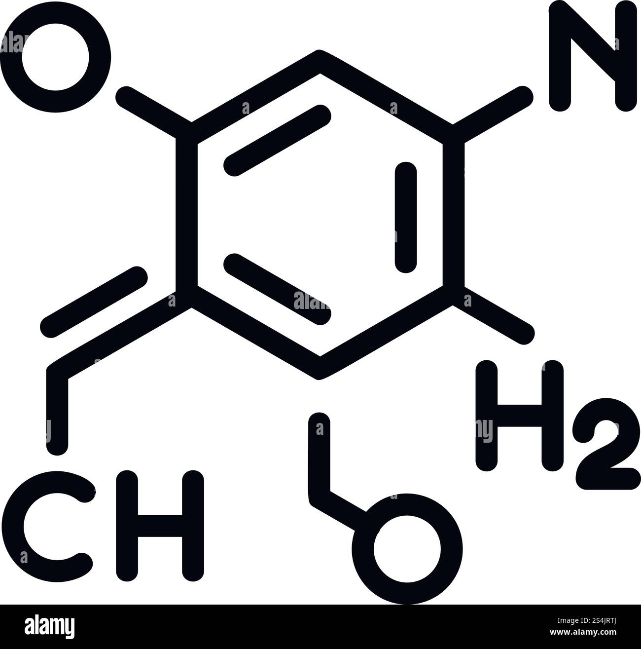 Chemistry formula icon. Outline chemistry formula vector icon for web ...