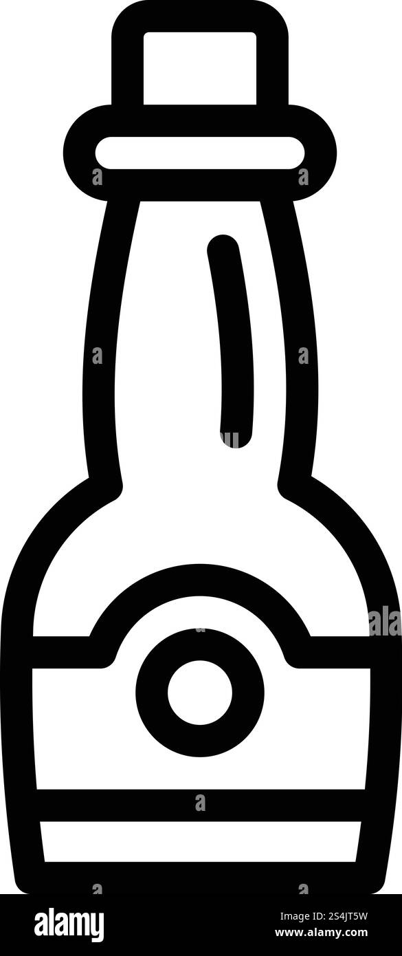 Balsamic vinegar icon. Outline balsamic vinegar vector icon for web ...