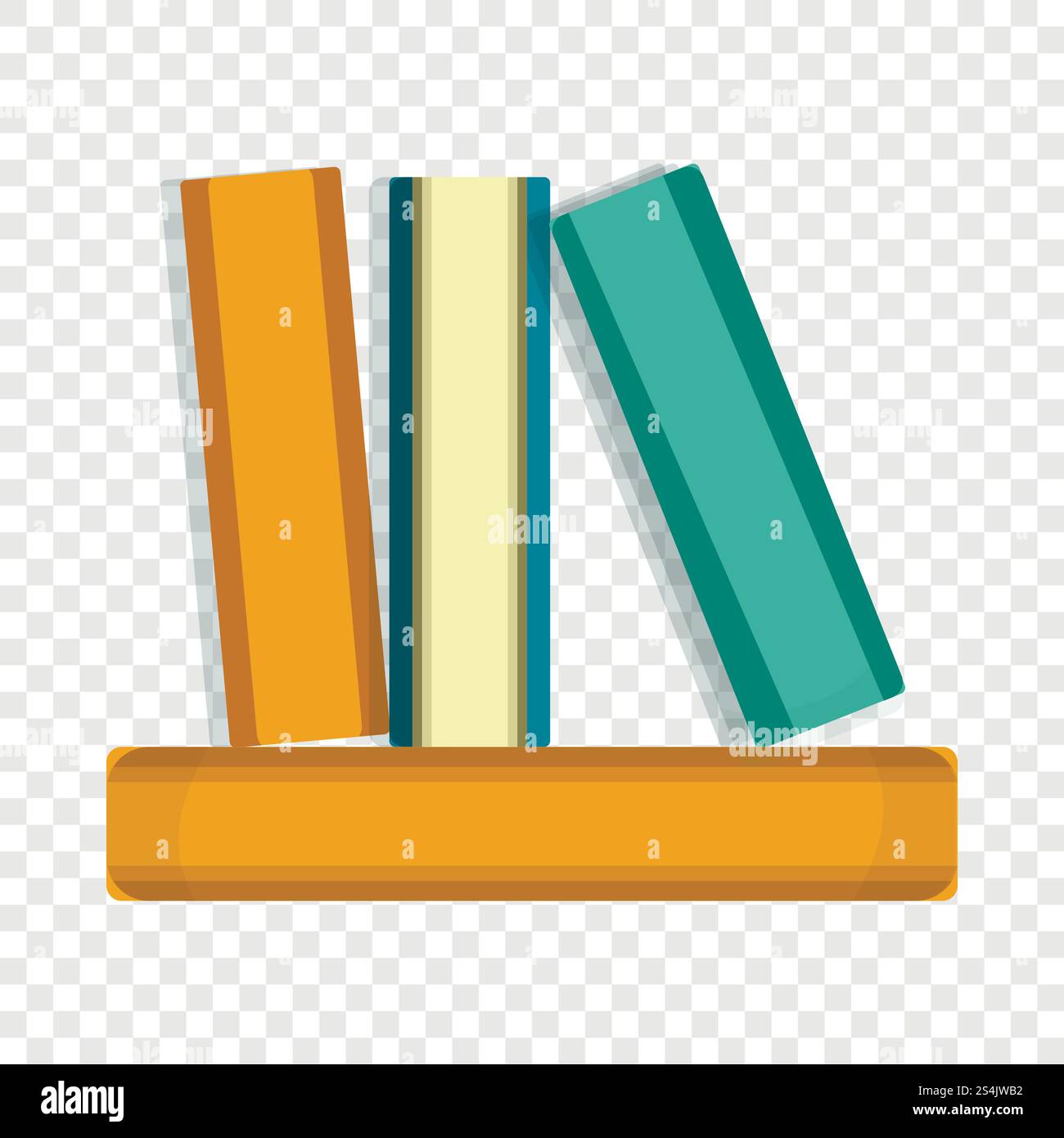 Stack of books icon. Cartoon of stack of books vector icon for web ...